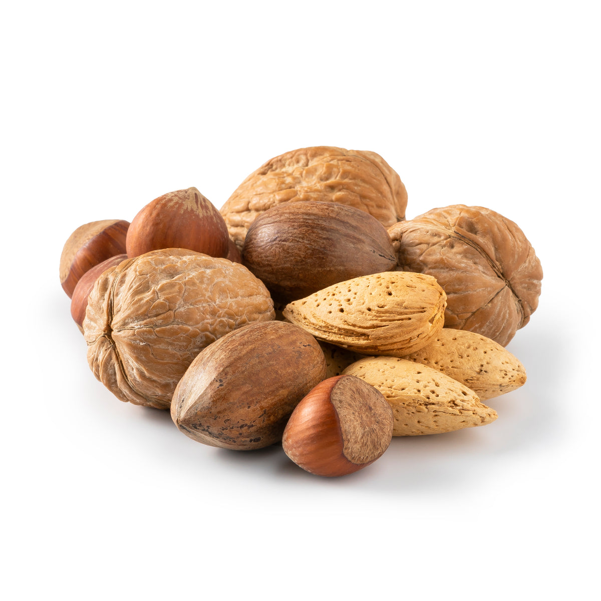 NUTS U.S. – Mixed Nuts In Shell (Almonds, Walnuts, Hazelnuts, Pecans ...